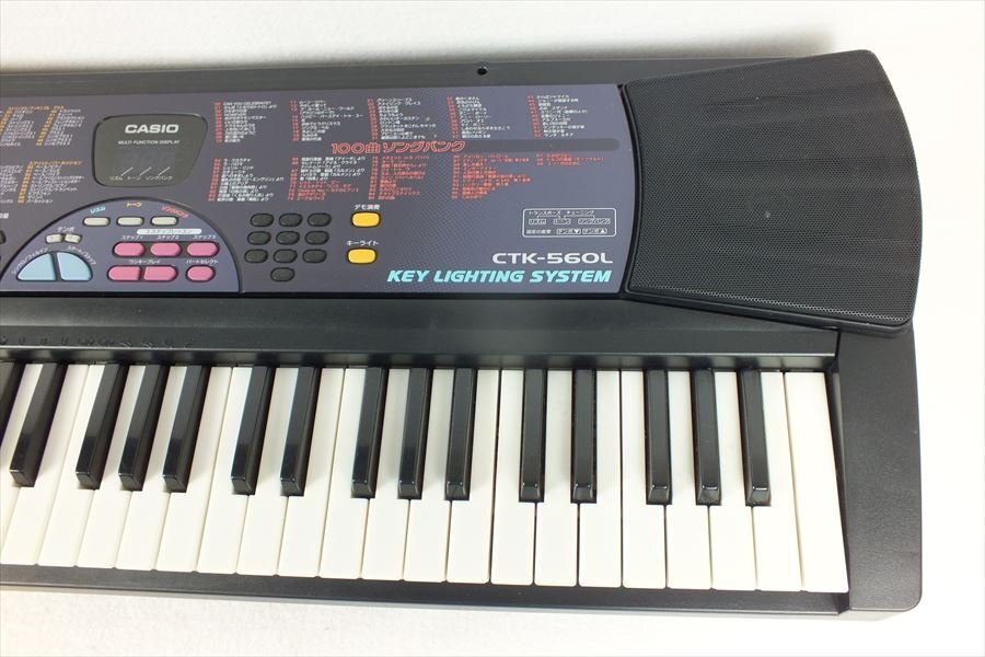 Yahoo!オークション - CASIO カシオ CTK-560L キーボード 音出し確認...