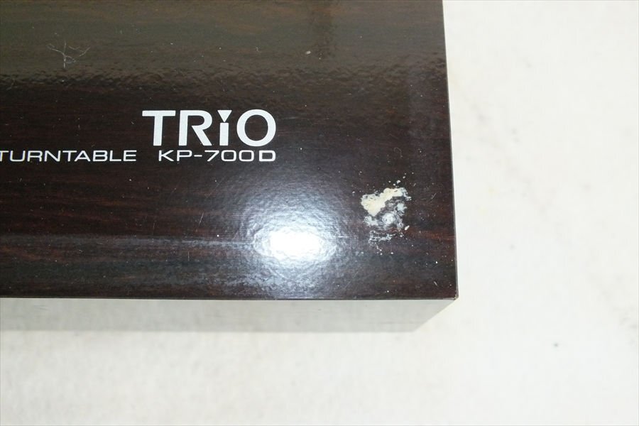 Yahoo!オークション - TRIO トリオ KP-700D ターンテーブル レコード...