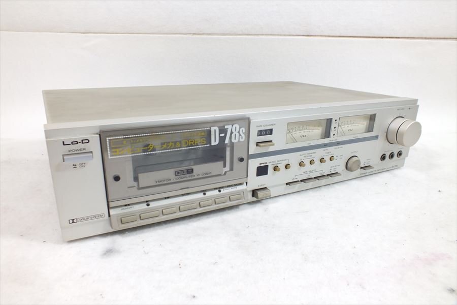 Yahoo!オークション - Lo-D ローディー D-78s カセットデッキ 中古 現...