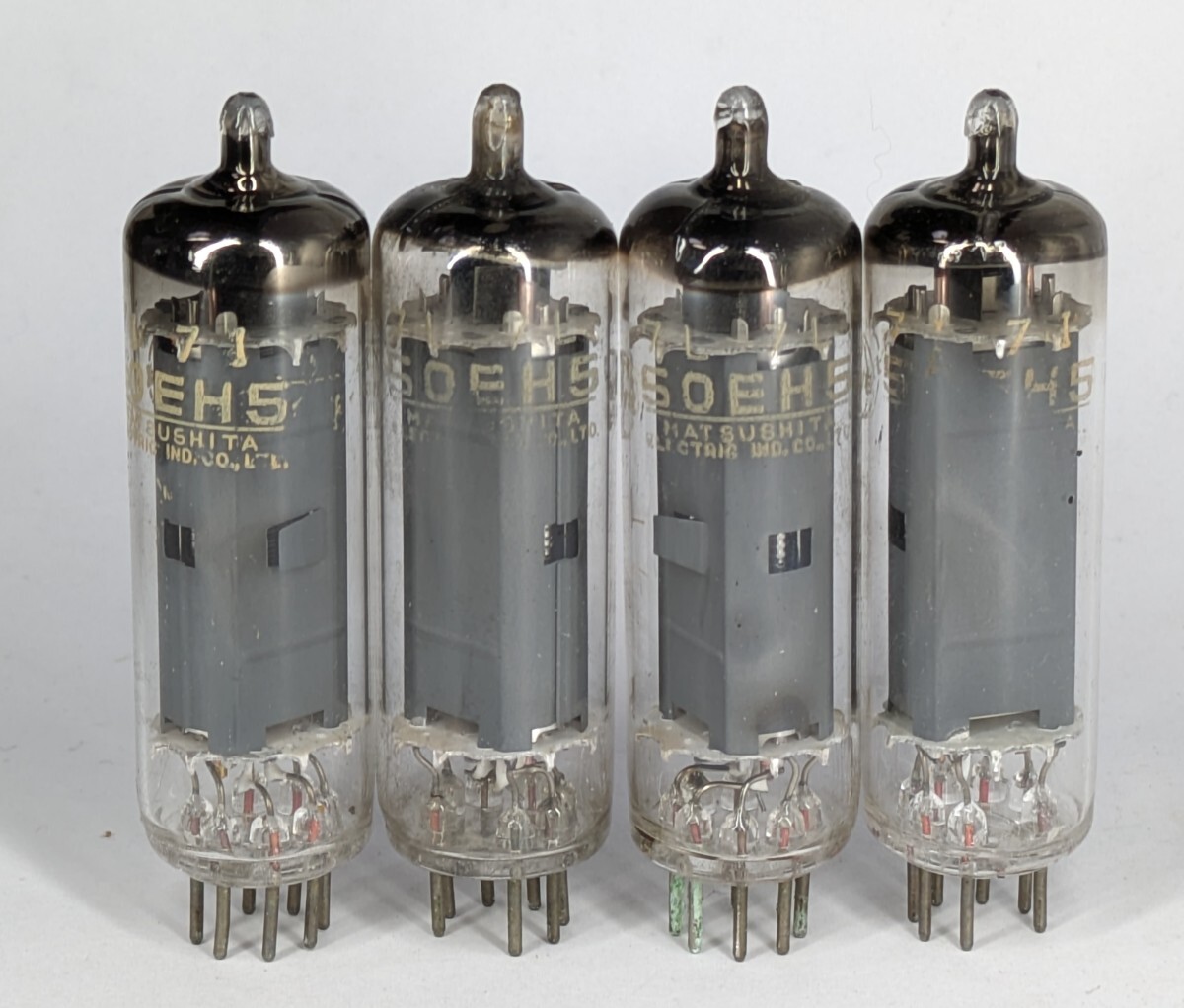 Yahoo!オークション - 松下電器 50EH5 同一ロット 4本 TV-7D/Uにて試験...