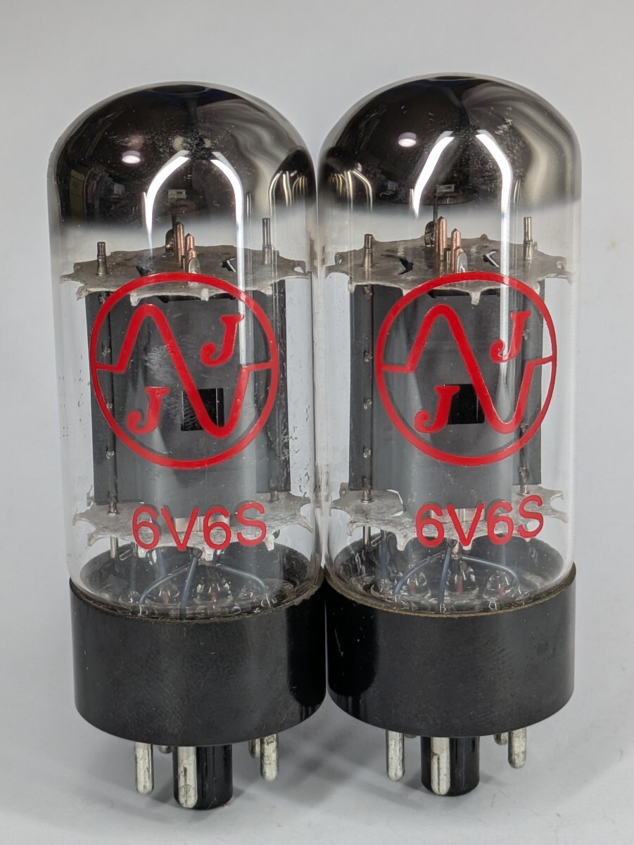 Yahoo!オークション - JJ 6V6S（6V6GT）同一ロット 2本 測定データあり...