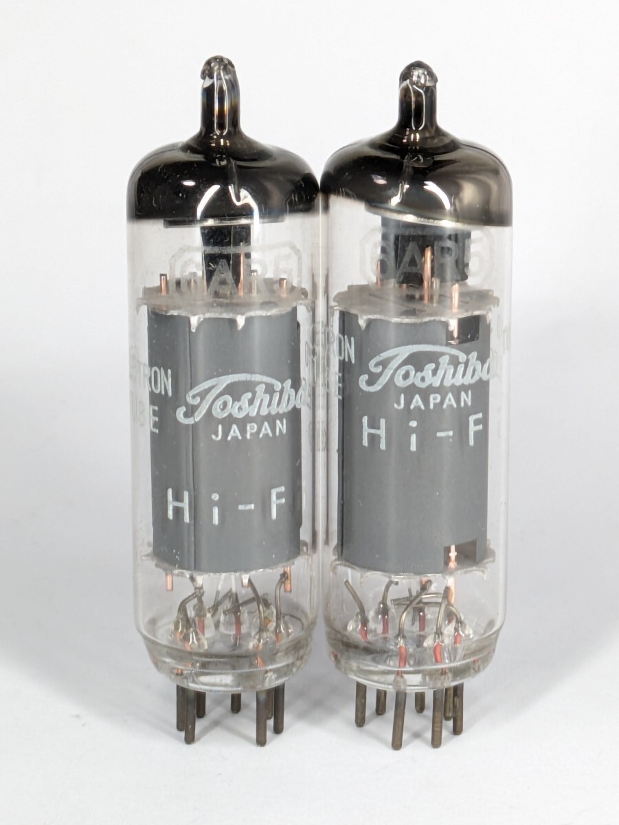 Yahoo!オークション - 東芝 6AR5 Hi-Fi 2本 TV-7D/Uにて試験済み TOSHI...