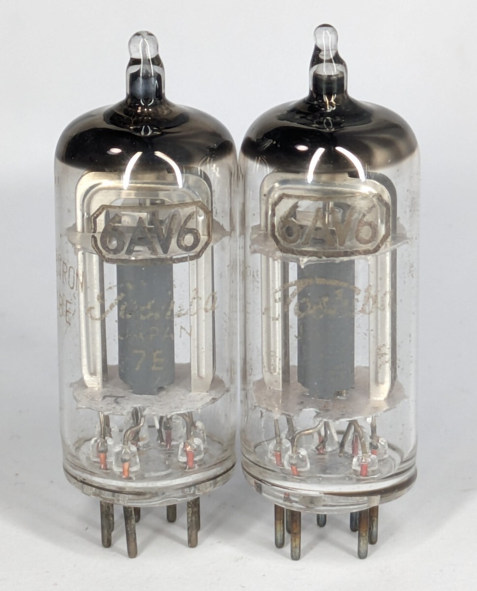 Yahoo!オークション - 東芝 6AV6 2本 TV-7D/Uにて試験済み TOSHIBA 真...