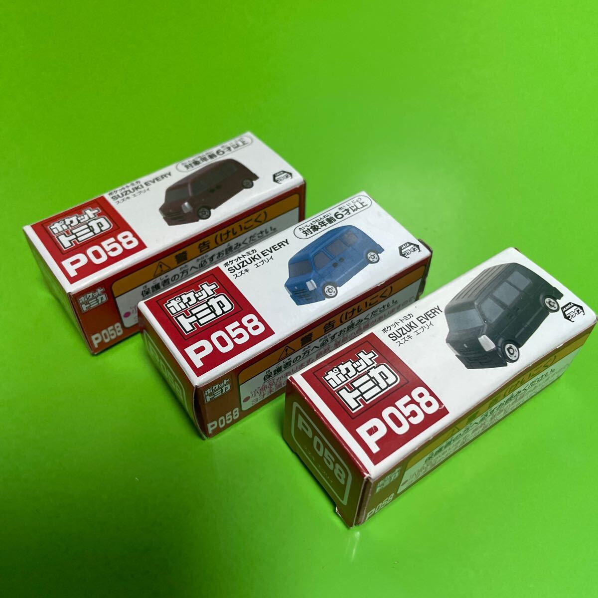 Yahoo!オークション - L ポケット トミカ P058 SUZUKI EVERY スズキ エ...