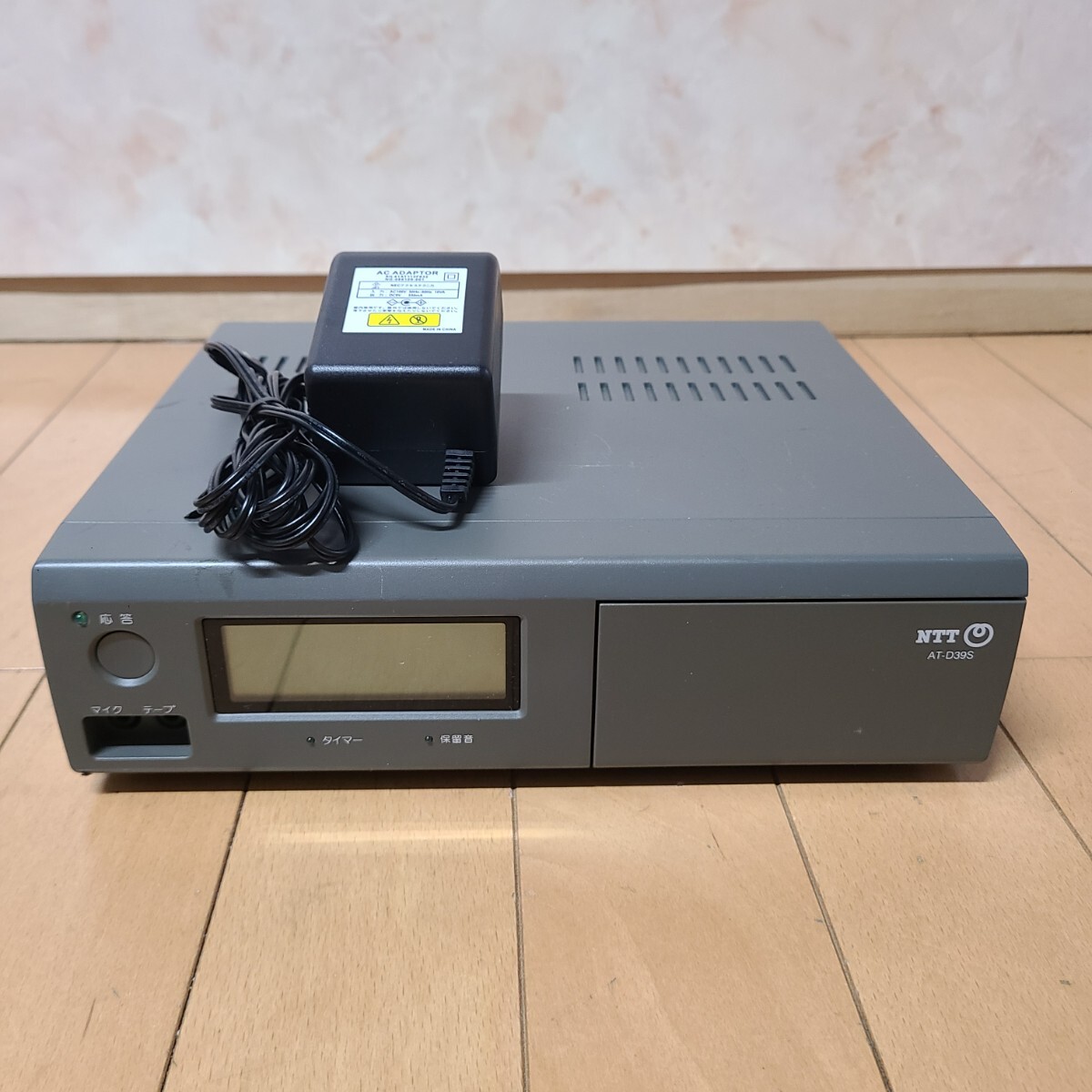 Yahoo!オークション - 1113 NTT 3回線音声応答装置 AT-D39S & メモリカ...