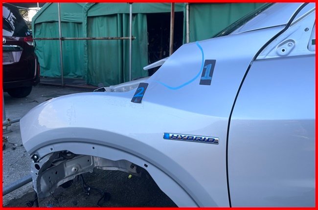 Yahoo!オークション - ヴェゼル RU3 フェンダー左 管理番号 5102