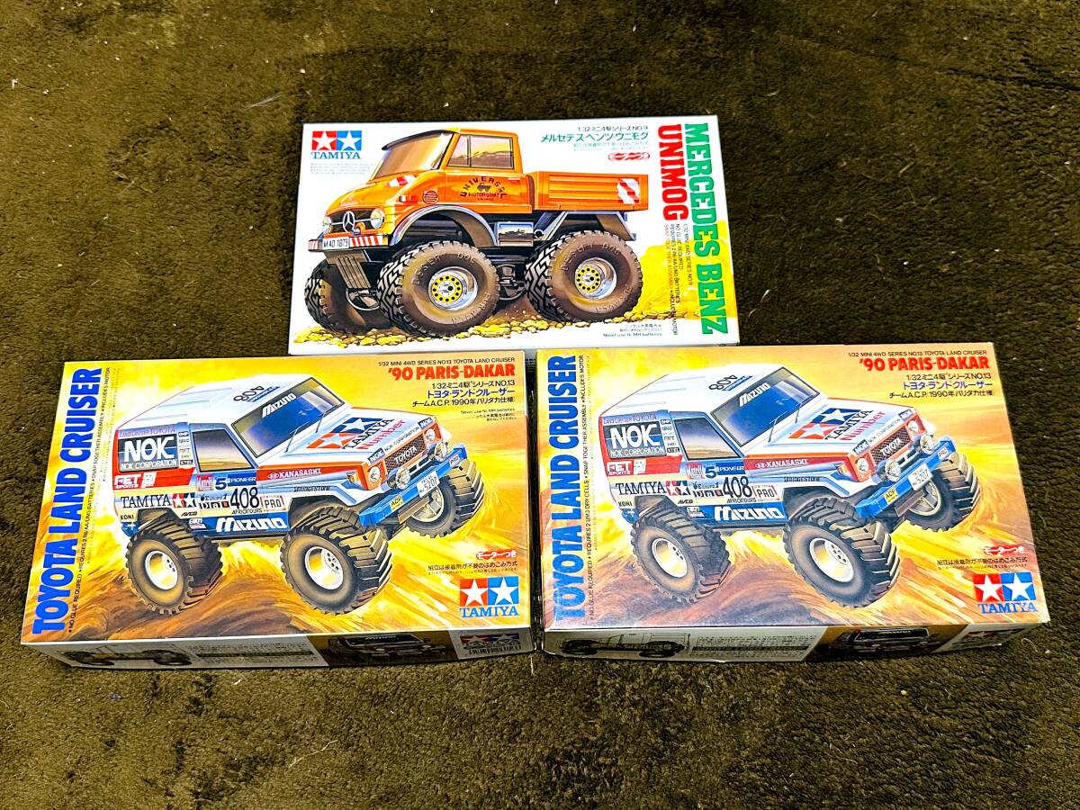 Yahoo!オークション - ミニ四駆 4駆 3体セット トヨタ ランドクルーザ...