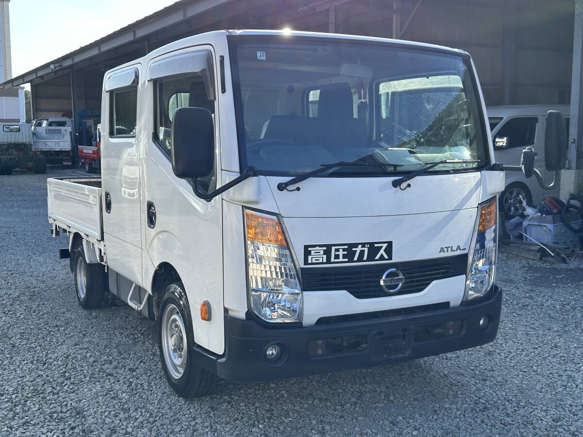 動画有 H29年 日産 アトラス Wキャブ ダブルキャブ 積載1250kg 1.9L ガソリン 5速MT エンジン好調 佐賀福岡(2tトラック、小型トラック)｜売買されたオークション情報 ...