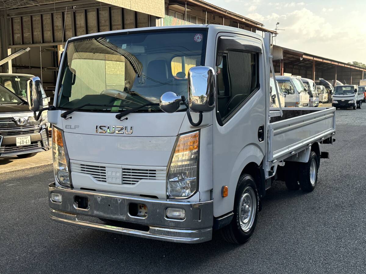 Yahoo!オークション - 動画有 売り切り H23年 いすゞ エルフ ELF 平ボ...