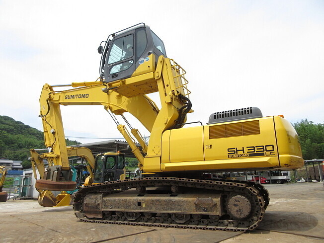 Yahoo!オークション - 油圧ショベル(ユンボ) 住友建機 SH330LC-3B 2014...