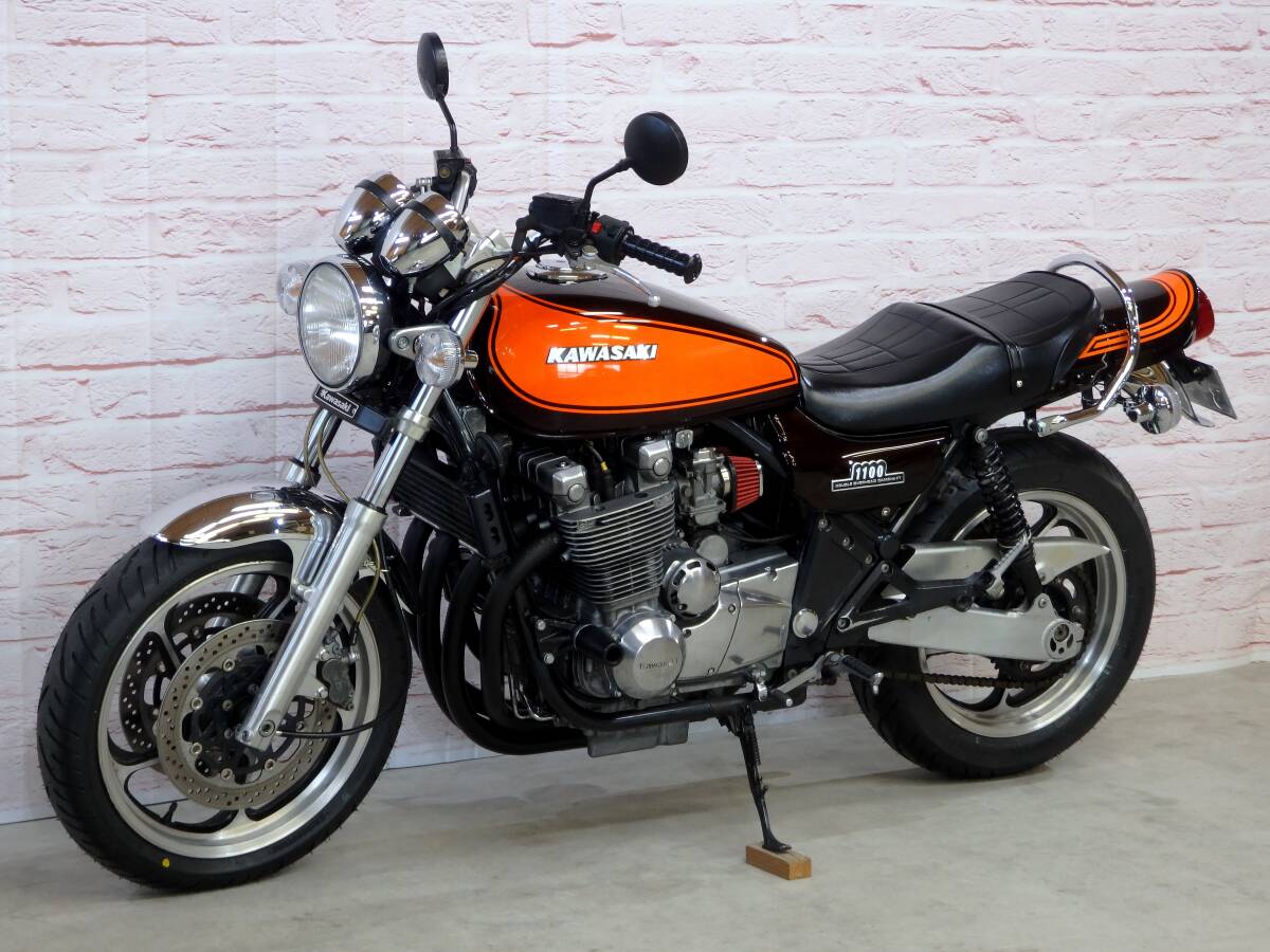 Yahoo!オークション - 【美車】Kawasaki ゼファー1100/平成5年式/A2/火...