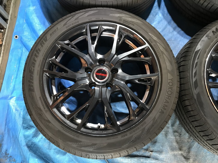 Yahoo!オークション - 激安 タイヤホイールセット VERTEC ONE 17-7J 5H...