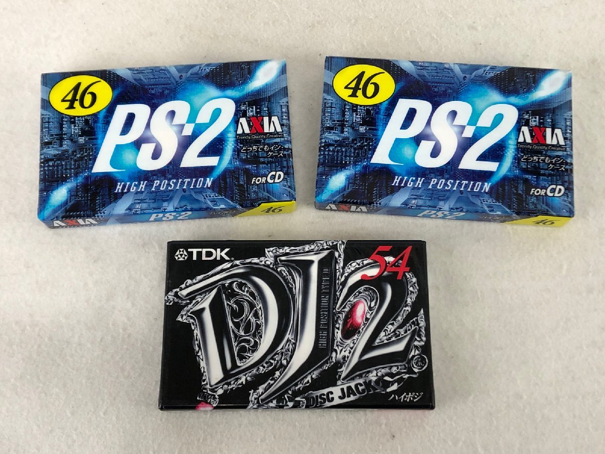 品 ハイポジ カセットテープ AXIA TDK 3点セット PS 2/DJ2 AXIA/TDK(記録媒体)｜売買されたオークション情報、yahooの商品情報をアーカイブ公開 - オークファン ...