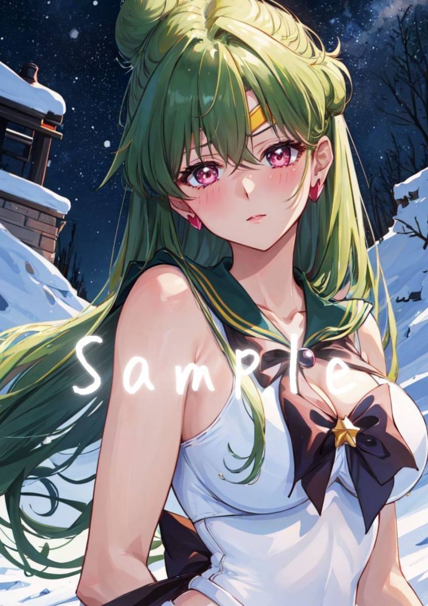 Yahoo!オークション - 1593 冥王 せつな セーラープルート A4 ポスター...