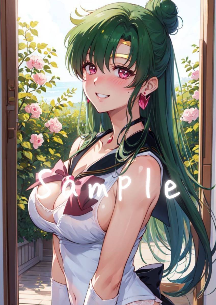 Yahoo!オークション - 1640 冥王 せつな セーラープルート A4 ポスター...