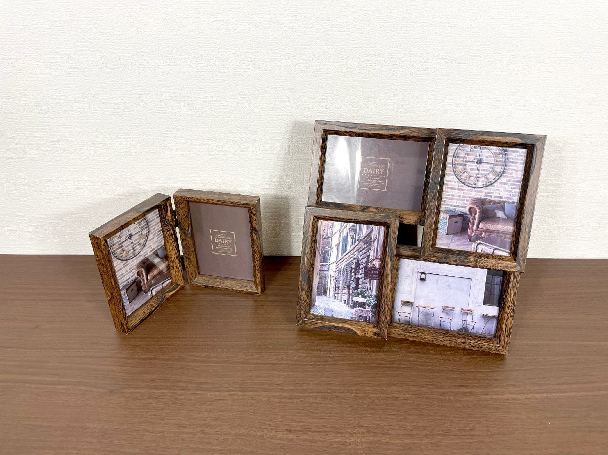Yahoo!オークション - 【福岡】木製フォトフレーム アソート 写真立て ...