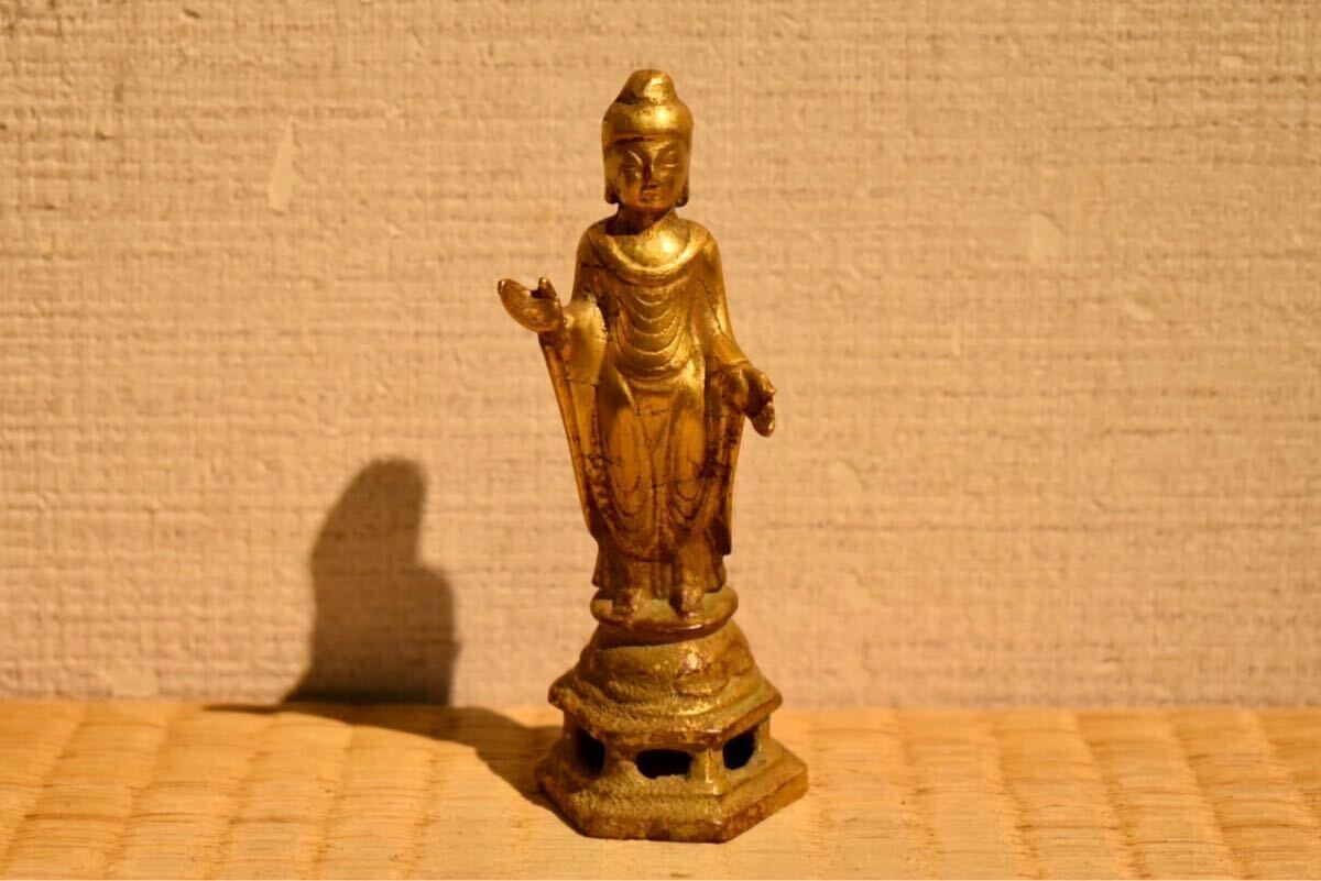 GE Y2501 コレクター所蔵品 大名品 時代 新羅鍍金仏/仏教美術 朝鮮 韓国 仏像 佛 置物 銅製 骨董品 時代品 美術品 古美術品(仏像)｜売買されたオークション情報、yahooの商品 ...