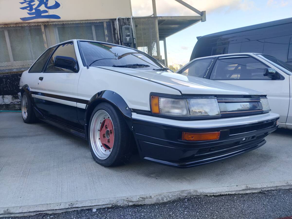 Yahoo!オークション - 実働 TOYOTA ae86 カローラレビン 5mt 4ag エキ...