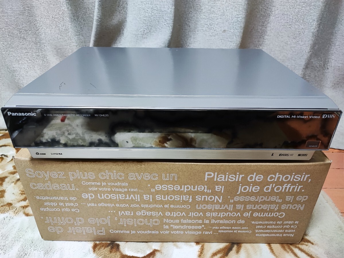 Yahoo!オークション - 美品 Panasonic NV-DHE20 DVHSデッキ ビデオデッ...