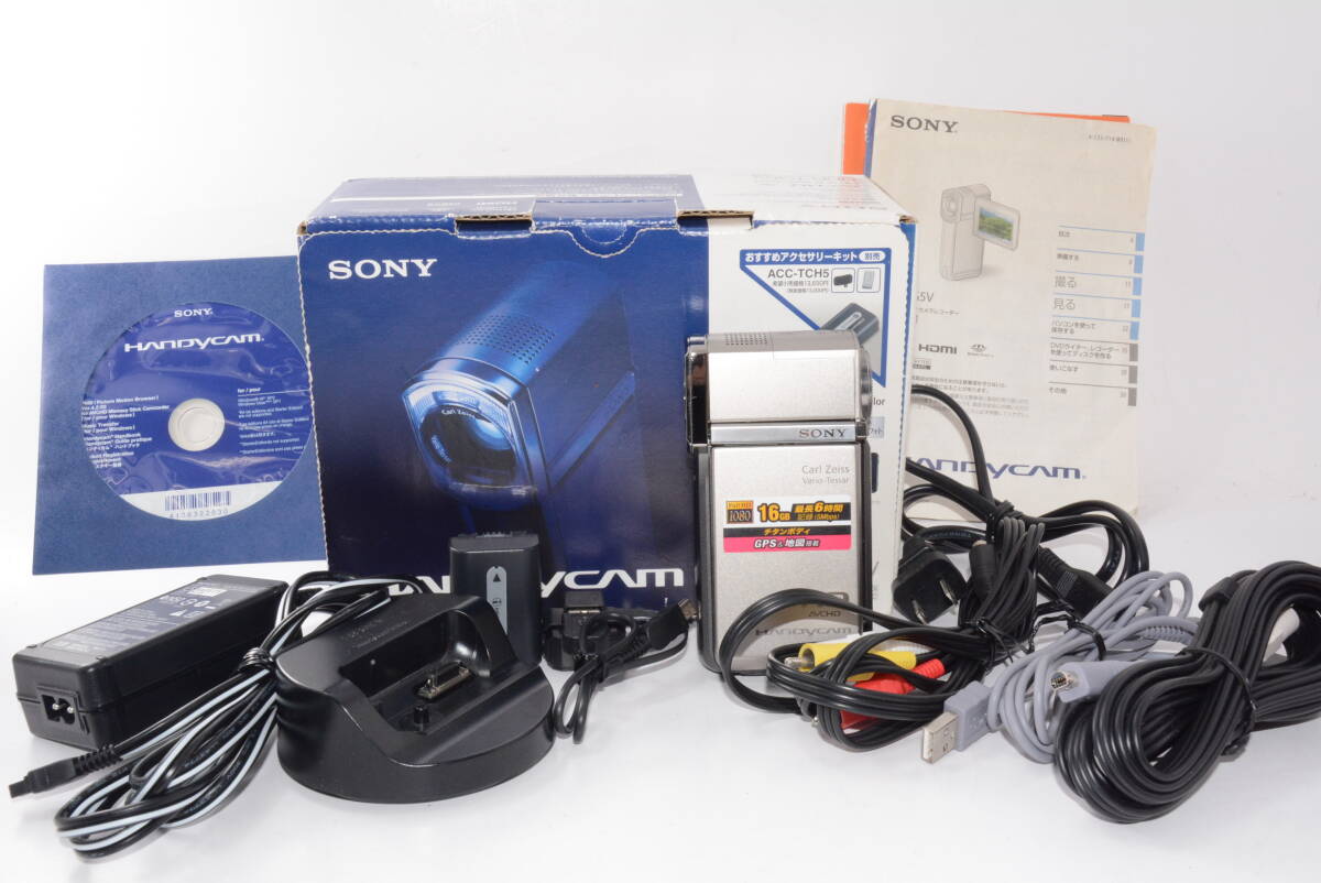 Yahoo!オークション - 【外観特上級】ソニー SONY HD HANDYCAM HDR-TG5...