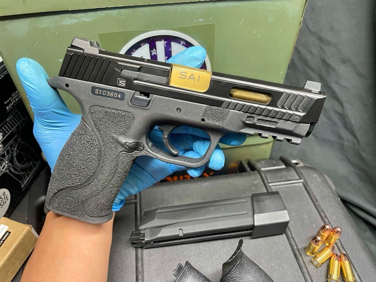 Yahoo!オークション - 7【EMG】CO2仕様 M&P9 GBB 作動向上委員会 Cyber...