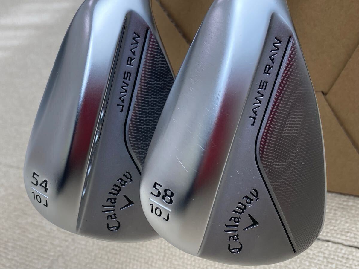 Yahoo!オークション - キャロウェイ JAWS RAW FULL TOE 54/10J 58/10J ...