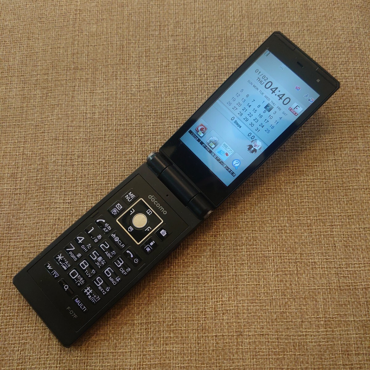 Yahoo!オークション - F-07F docomo ネイビー