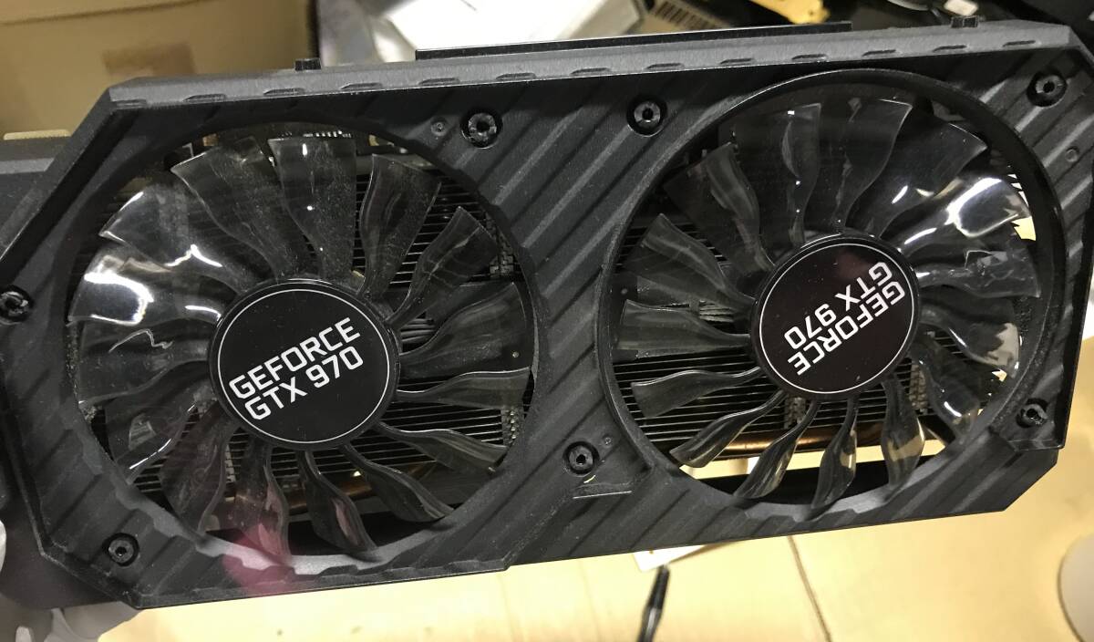 Yahoo!オークション - F71 中古品 通電確認済み GTX970 JETSTREAM 4096...