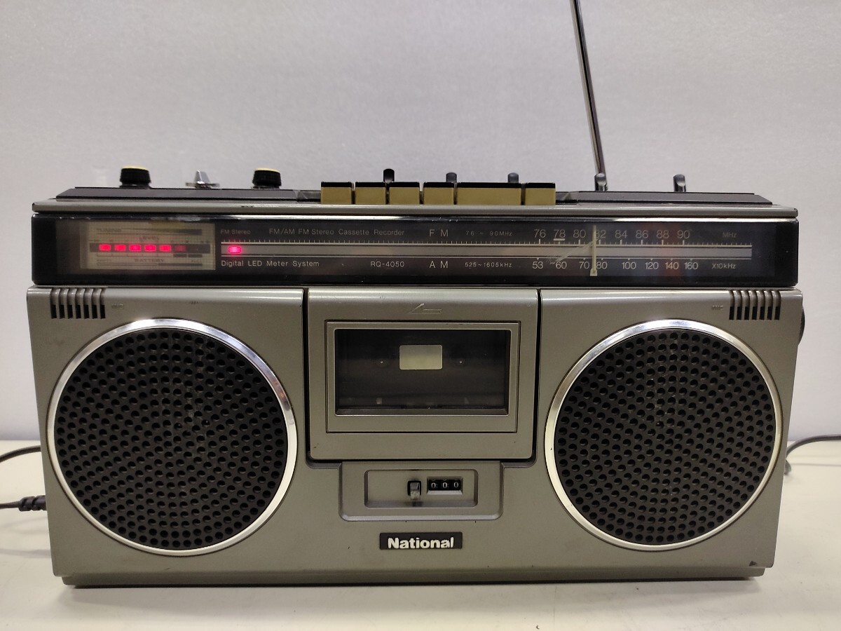 Yahoo!オークション - National ラジオカセットレコーダーRQ-4050 昭和...