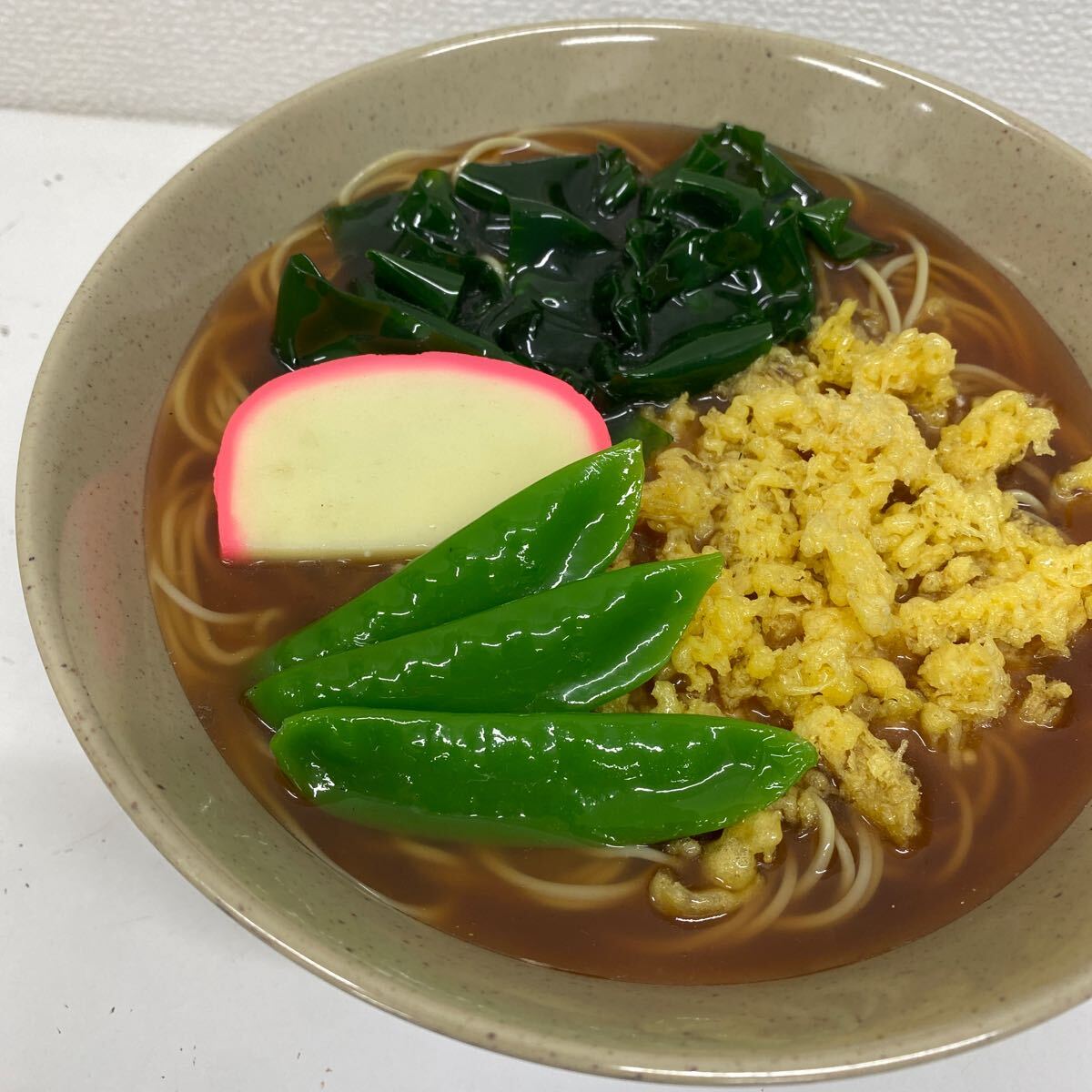 Yahoo!オークション - refle 食品サンプル たぬきそば 飲食店 店舗【A】