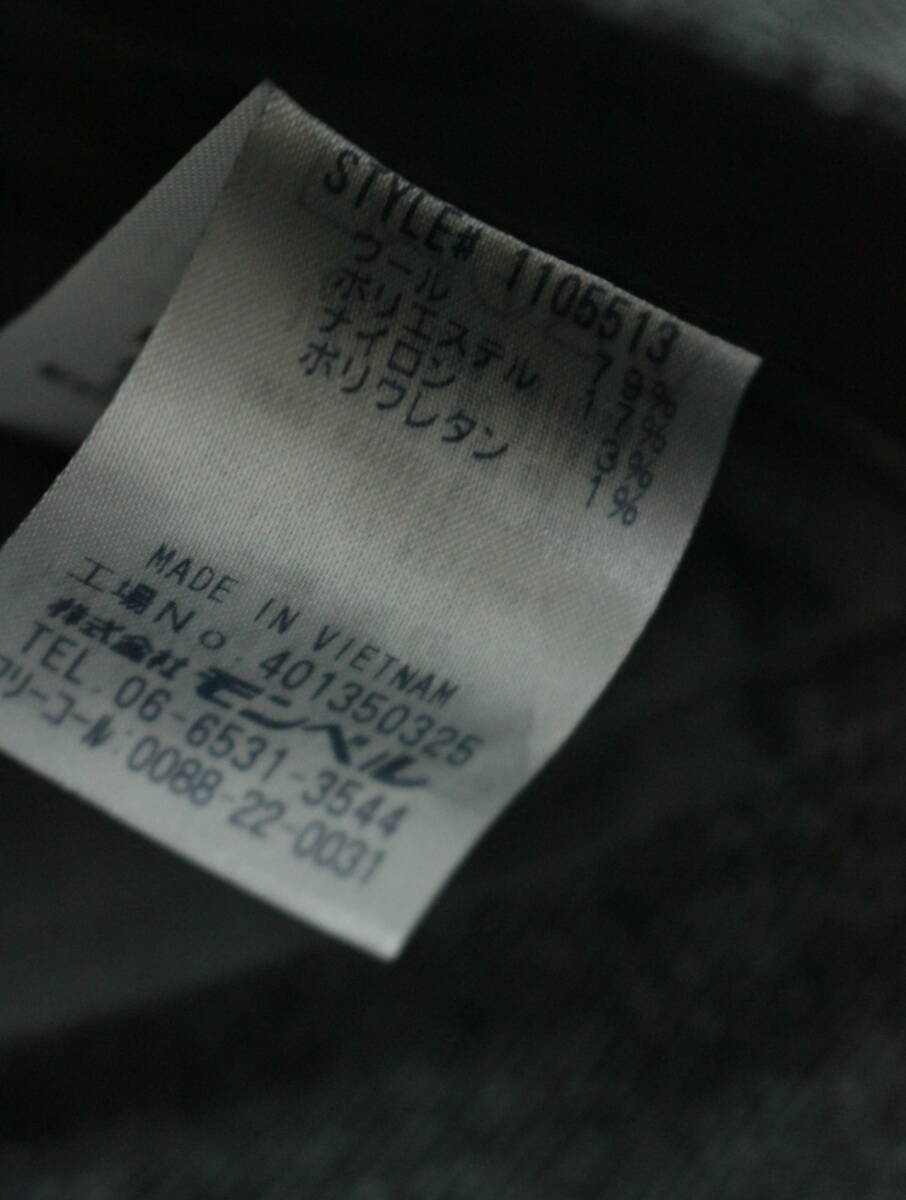 Yahoo!オークション - A711/mont-bell/モンベル/#1105513/ウール トレ...