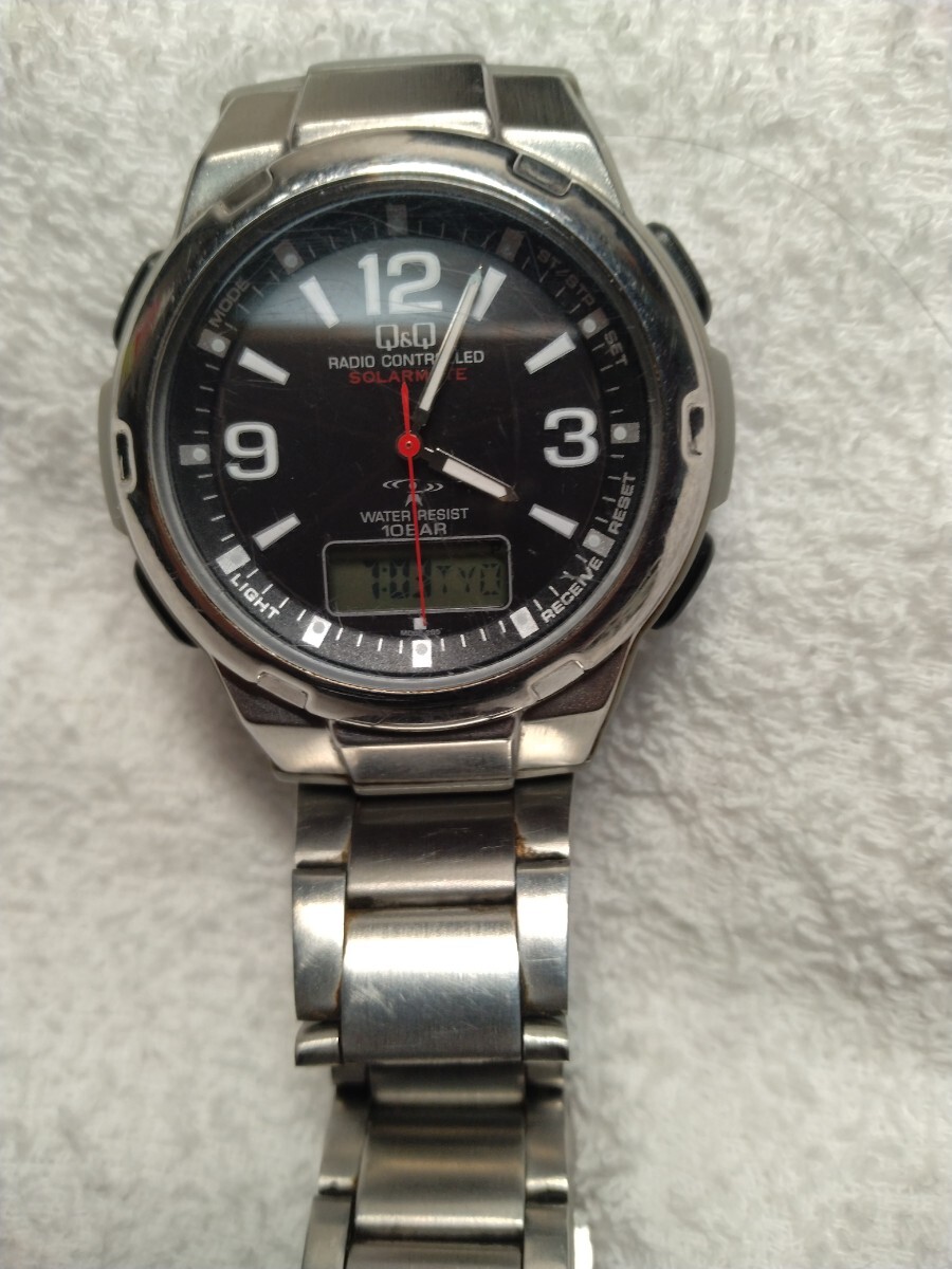 Yahoo!オークション - 800円即決 ジャンクです シチズン Q＆Q UP08 黒...