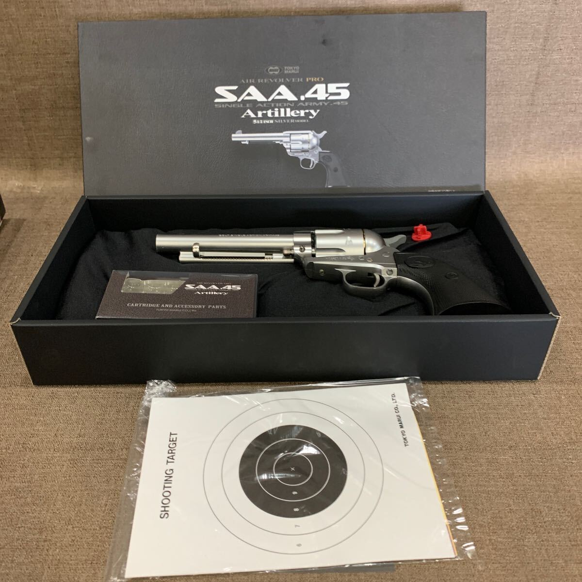 Yahoo!オークション - 16 東京マルイ MARUI AIR RIVOLVER PRO SAA.45 ...