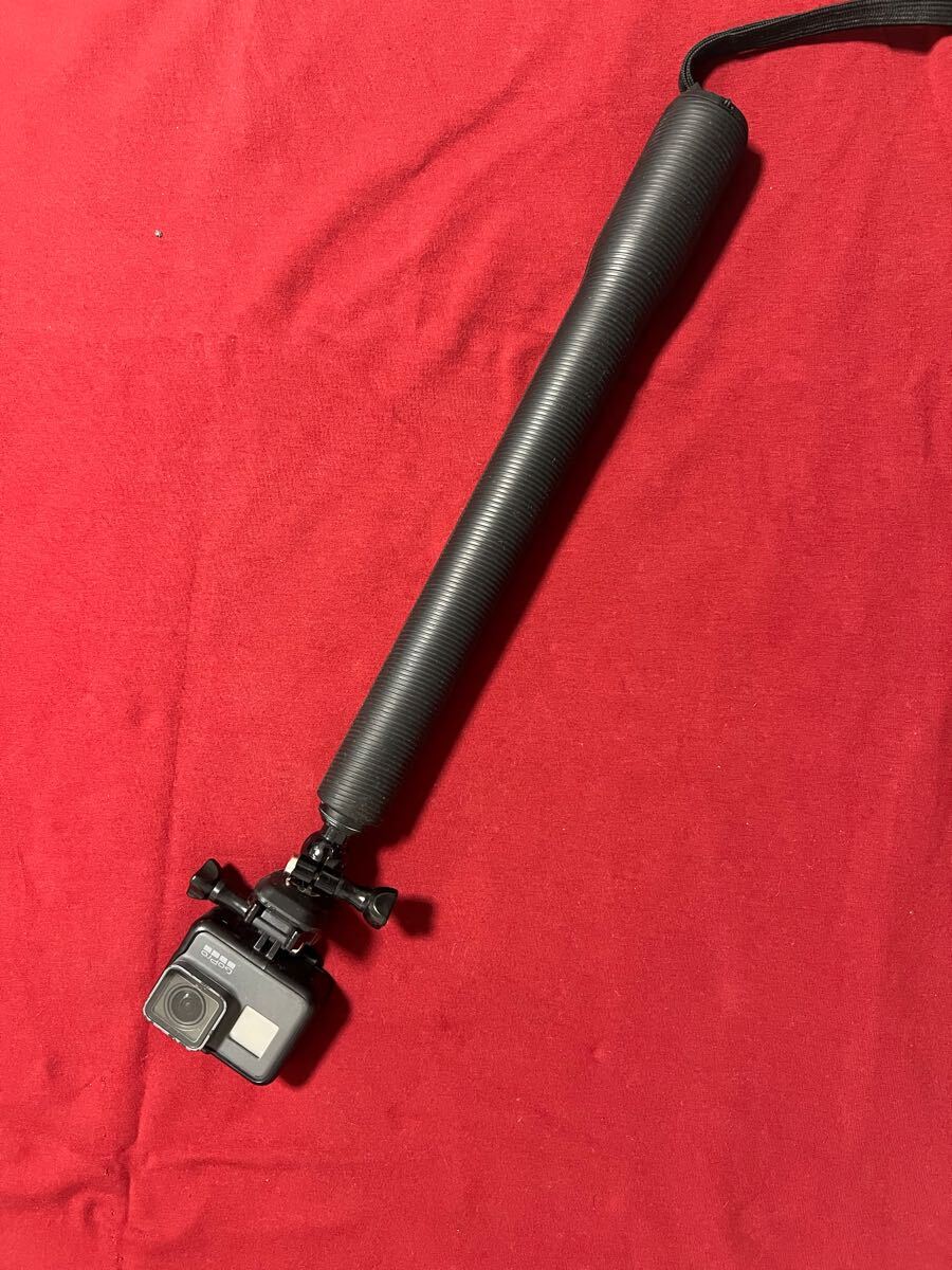 Yahoo!オークション - GoPro 6 black 純正セルカ棒付 GoPro アクション...