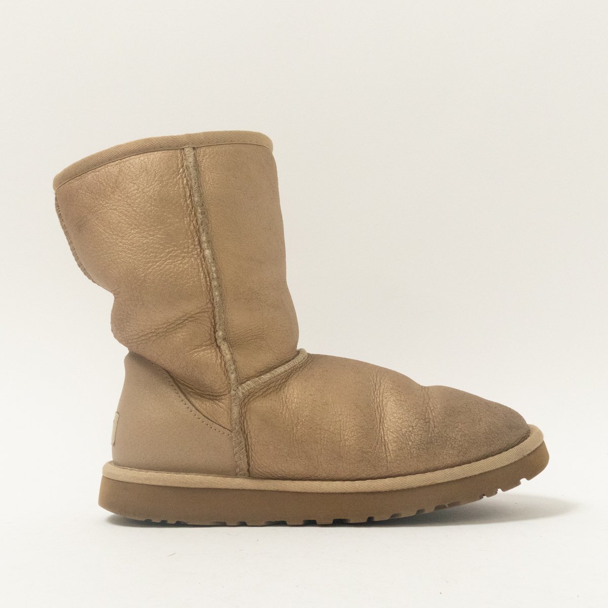 Yahoo!オークション - UGG australia アグ F8809G ムートン ベージュ ...