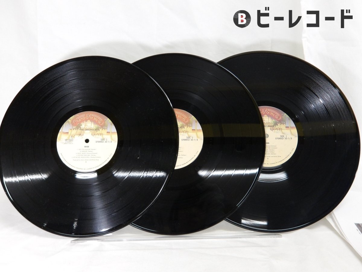 Yahoo!オークション - KISS(キッス)「The Originals(地獄の全貌)」LP（...