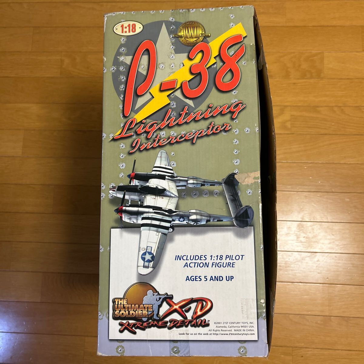 Yahoo!オークション - THE ULTIMATE SOLDIER 1/18 P-38 LIGHTNING INTE...