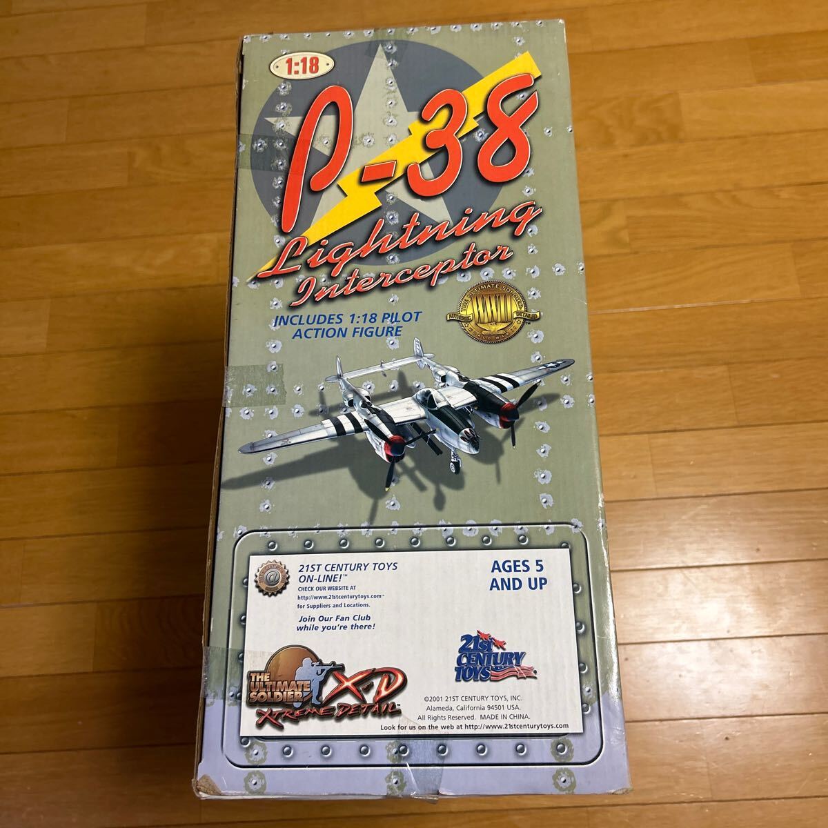 Yahoo!オークション - THE ULTIMATE SOLDIER 1/18 P-38 LIGHTNING INTE...