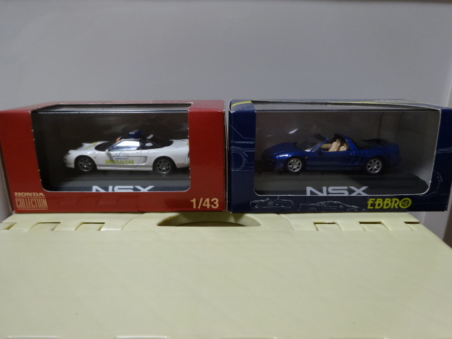Yahoo!オークション - エブロ 1/43 NSX 2車種 未使用に近い