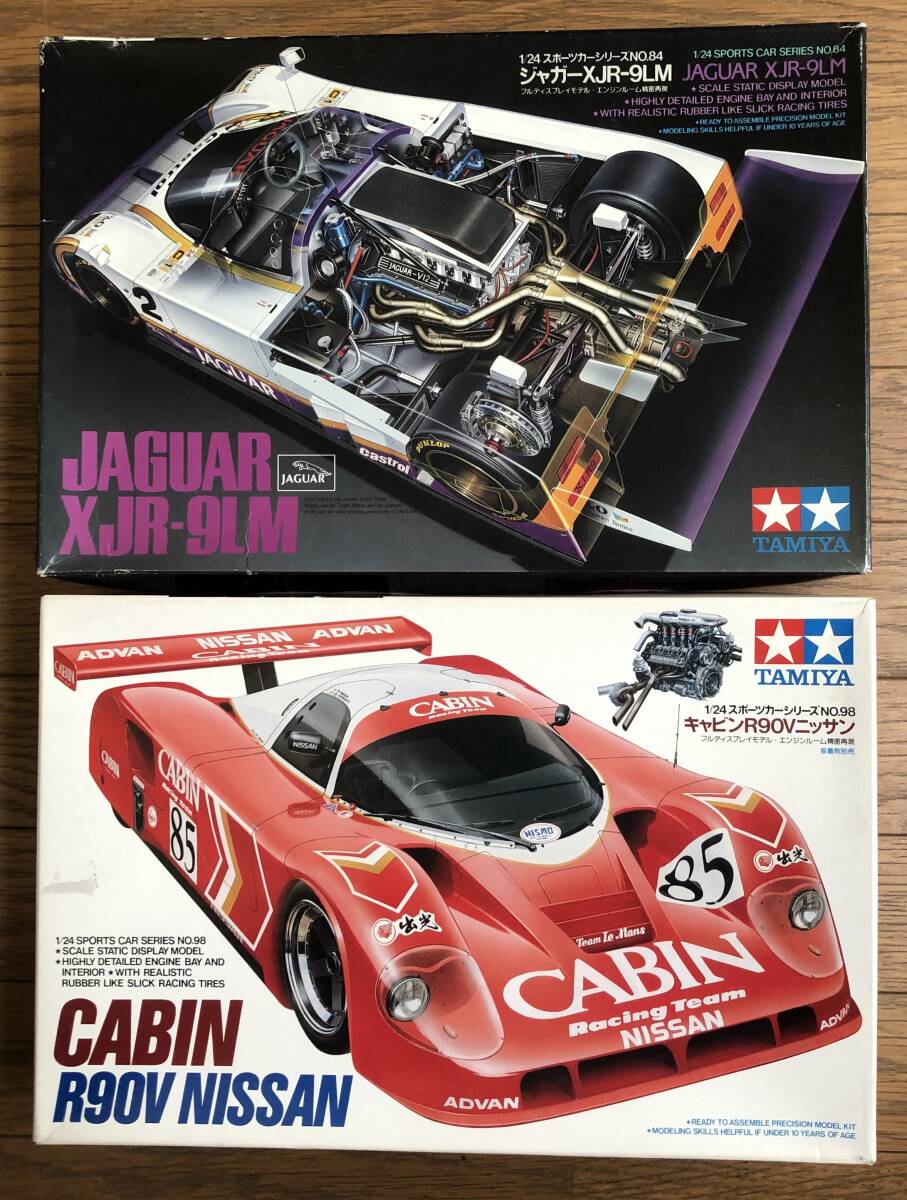 Yahoo!オークション - タミヤ 1/24 ジャガーXJR-9LMとキャビンニッサン...