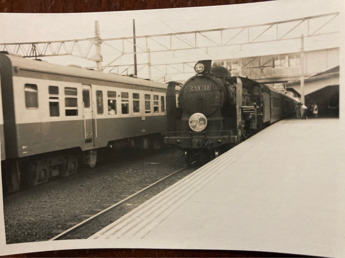 Yahoo!オークション - 昭和鉄道写真 呉線急行「あき」牽引C59 162[糸崎...