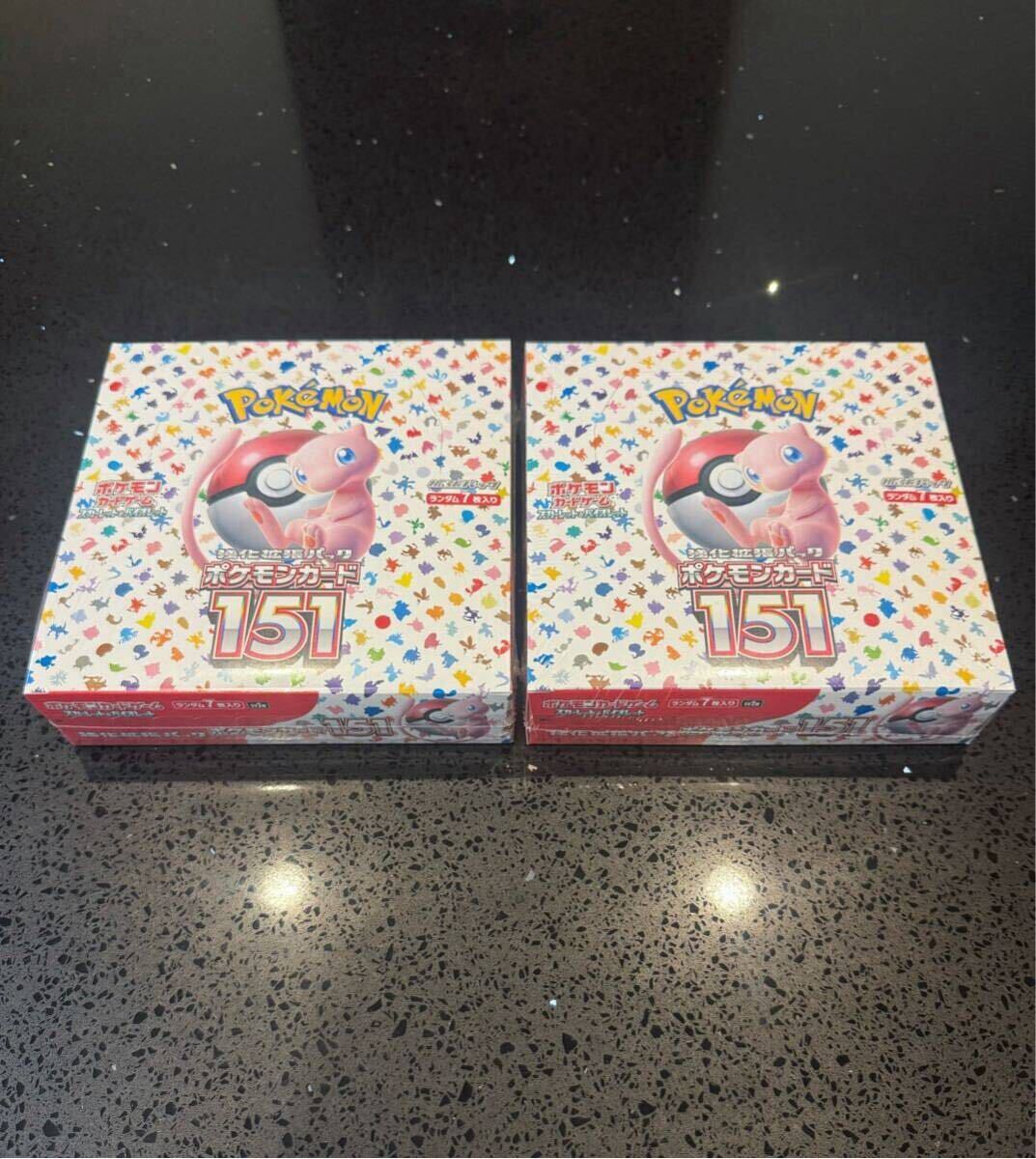 Yahoo!オークション - 【シュリンク付き】 151 2BOX ポケモンカードゲ...