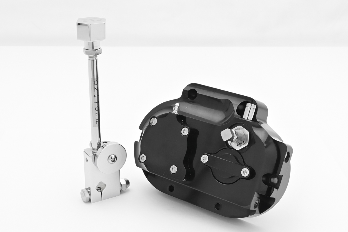 Yahoo!オークション - 【ハーレー社外】 萬羽 バックギア Billet 6SCP ...