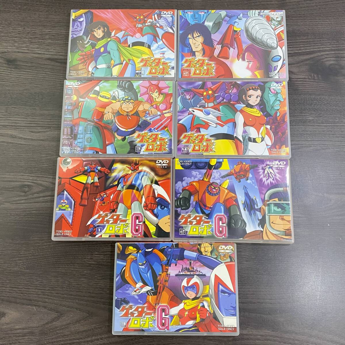 A469 1円 ゲッターロボ 全4巻 ゲッターロボG 全3巻 DVD まとめて セット GETTER ROBOT(か行)｜売買されたオークション情報、yahooの商品情報をアーカイブ公開 ...