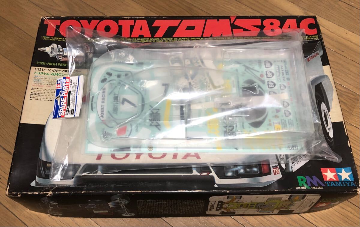 Yahoo!オークション - 1/12 タミヤ トムス 84C レーシングマスター Mk....