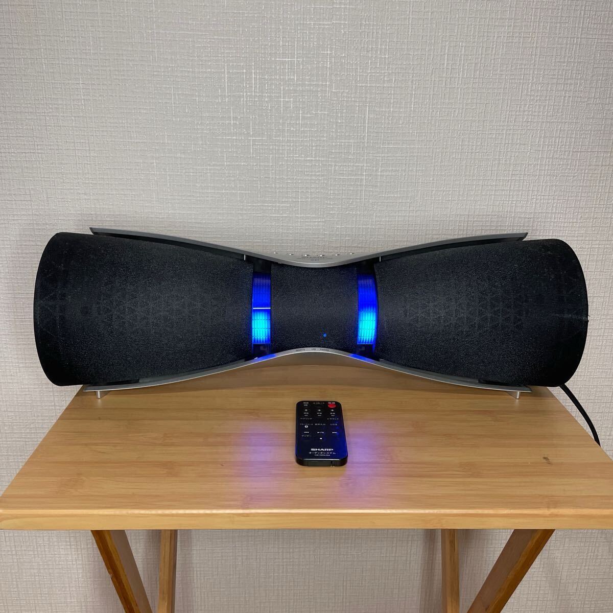 Yahoo!オークション - SHARP WIRELEST BULETOOTH SPEAKER SYSTEM GX-BT...