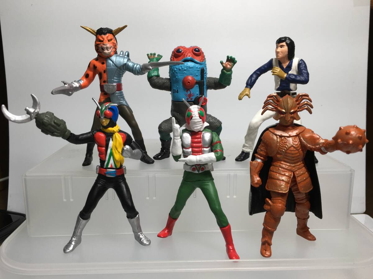 仮面ライダーV3 フィギュア6点D ライダーマン ヨロイ元帥 ガマボイラー ハサミジャガー 風見志郎 バンダイHG(仮面ライダーV3)｜売買されたオークション情報、yahooの商品情報を ...