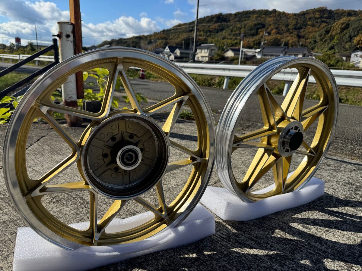 Yahoo!オークション - GT380 キャスト ホイール ゴールド セブン ...