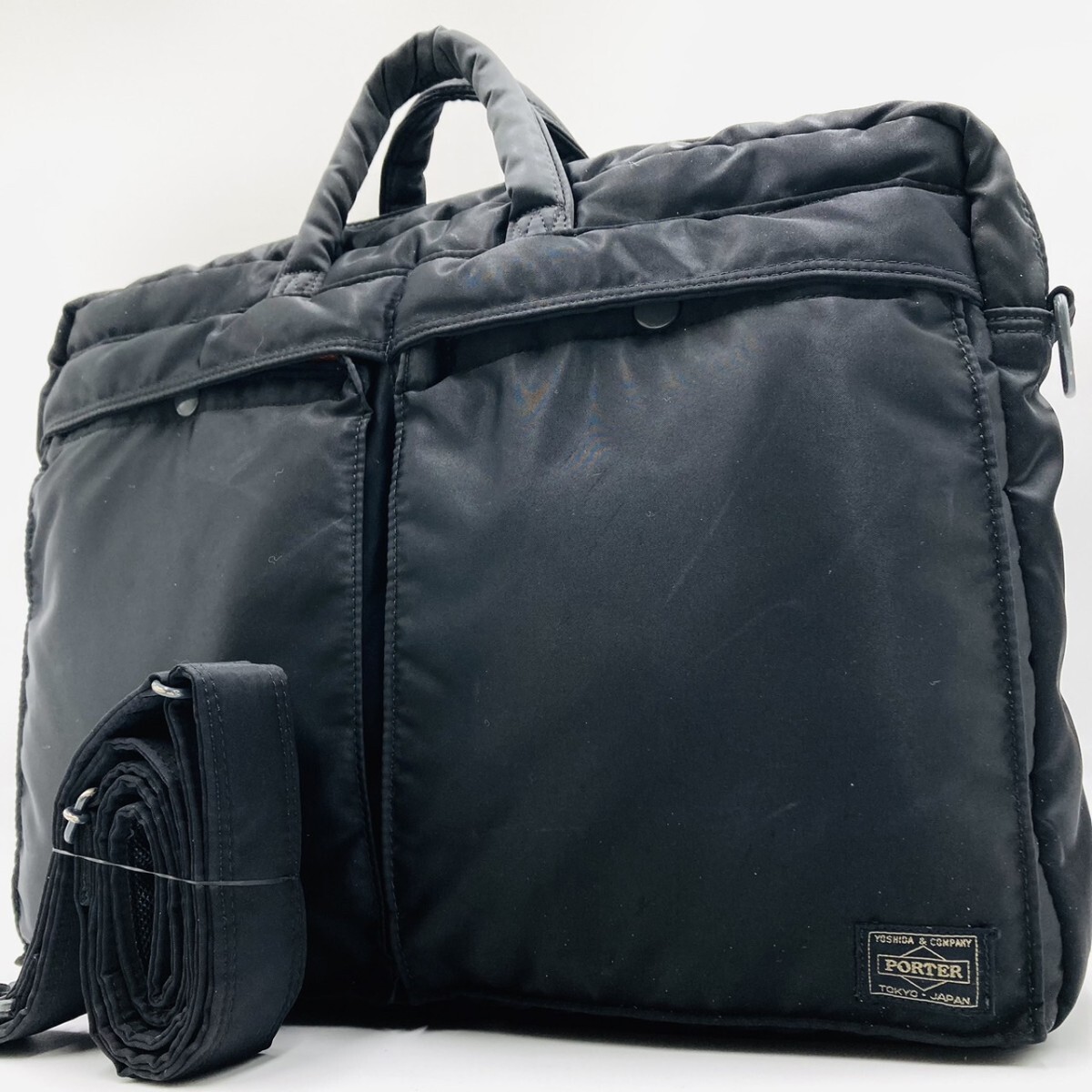 1円 PORTER ポーター タンカー ビジネスバッグ ブリーフケース ショルダーバッグ ブラック メンズ A4 2way ナイロン(ブリーフケース、書類かばん)｜売買されたオークション情報 ...