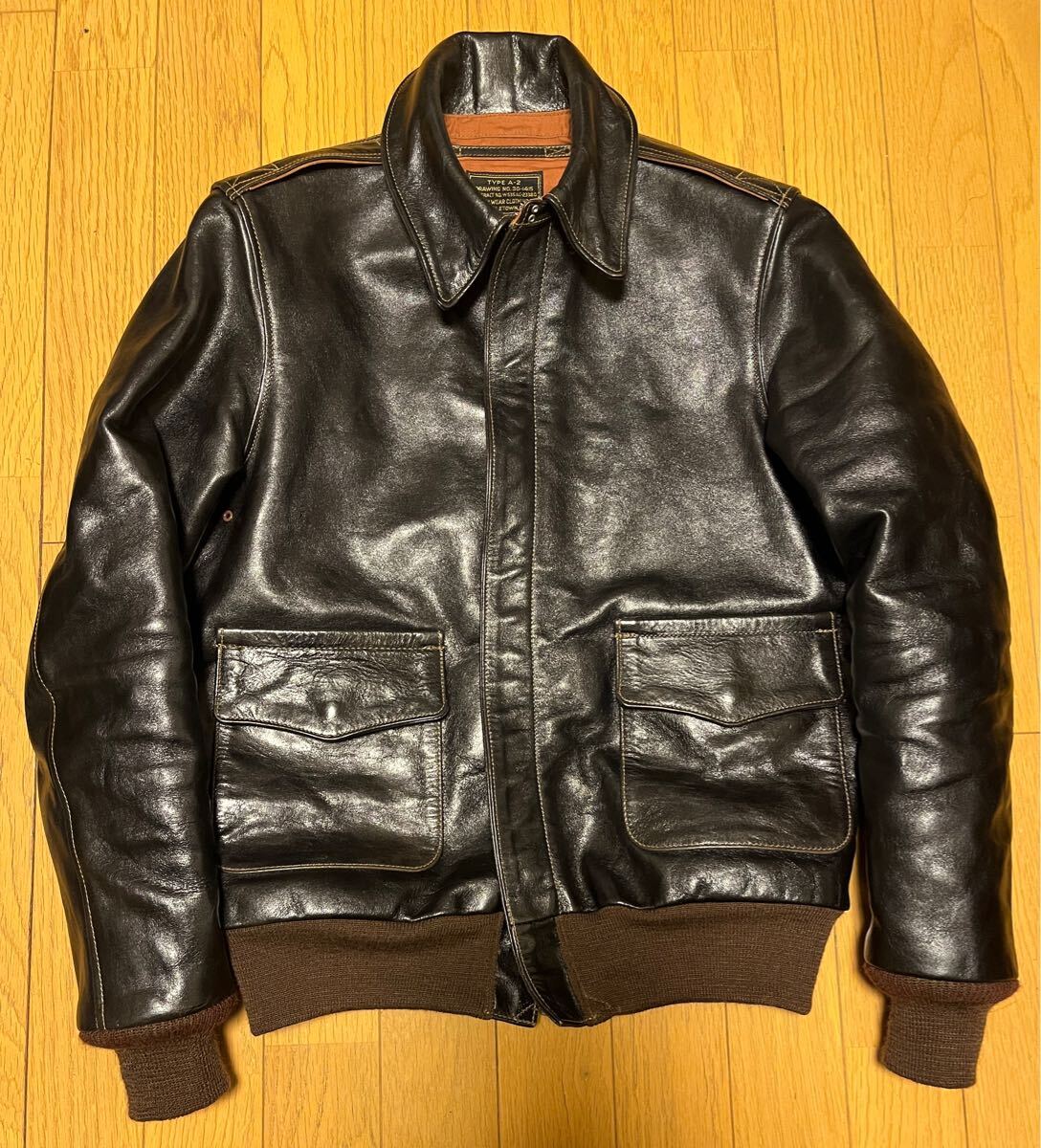 Yahoo!オークション - RAINBOW COUNTRY A-2 レザージャケット 34 2023A...